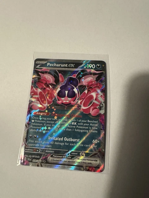 POKEMON TCG: PECHARUNT Ex 039/064 Shrouded Fable Double Rare Card Nm/M ...