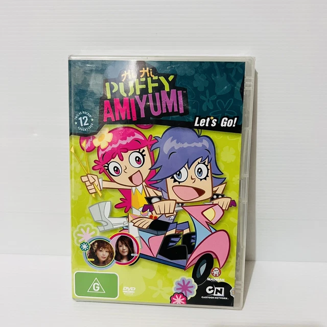 Hi Hi Puffy Ami Yumi Lets Go Dvd Region 4 Madman Cartoon Network Tv