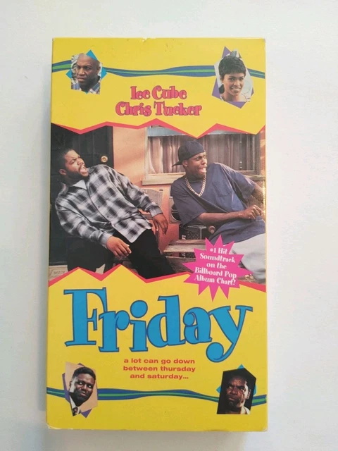 FRIDAY VHS *ICE Cube Chris Tucker* 1995 $4.25 - PicClick CA