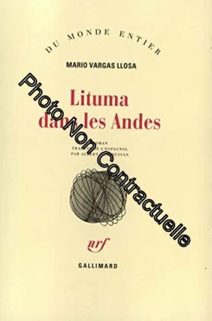 LITUMA DANS LES Andes | Vargas Llosa Mario Bensoussan Albert | Très bon ...