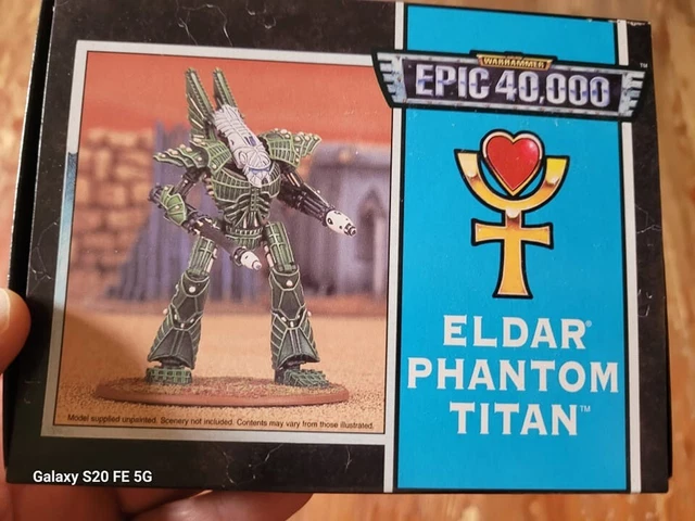 GAMES WORKSHOP WARHAMMER 40K EPIC Eldar Phantom Titan EUR 36,85 ...