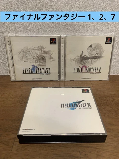 SET DI FINAL Fantasy Ff1 Ff2 Ff7 Playstation EUR 104,62 - PicClick IT