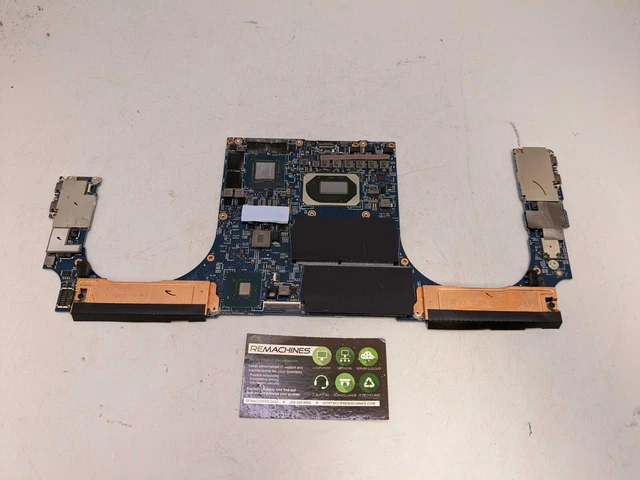 DELL XPS 17 9700 MOTHERBOARD i7 10750H 5GHz NVIDIA 1650 S Ti OEM 5JJ5P ...