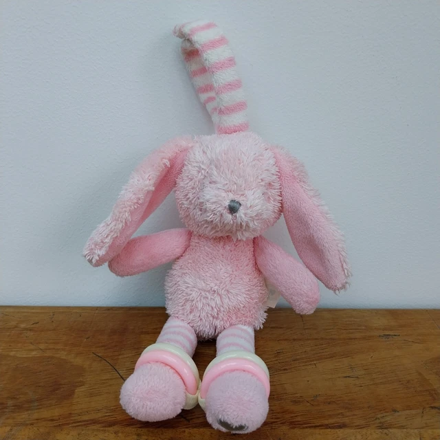 SNUGGLE CHUMS TOYS R Us Pink Bunny Rabbit Baby Plush Soft Toy £24.99 ...