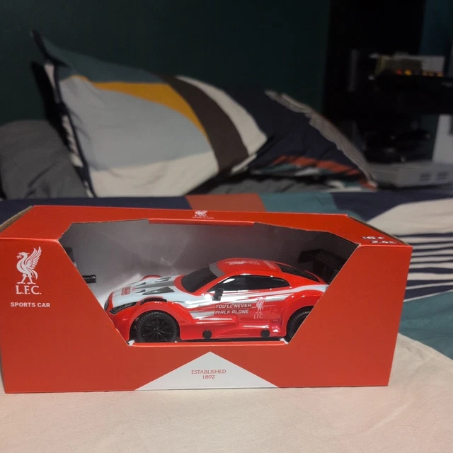 LIVERPOOL FC 1:24 Scale Remote Control Sportscar official product £13. ...