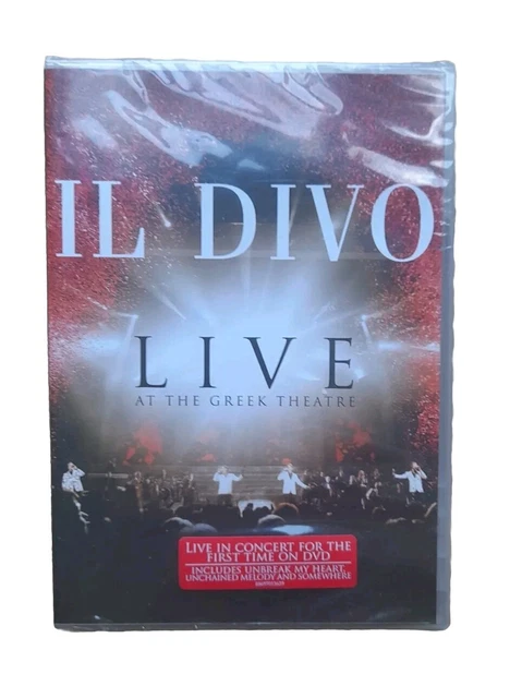 IL DIVO DVD - Live At The Greek Theatre - Classical Music Concert - New ...