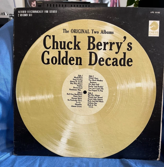 CHUCK BERRY - Chuck Berry's Golden Decade - Lot de 2 disques - Chess ...