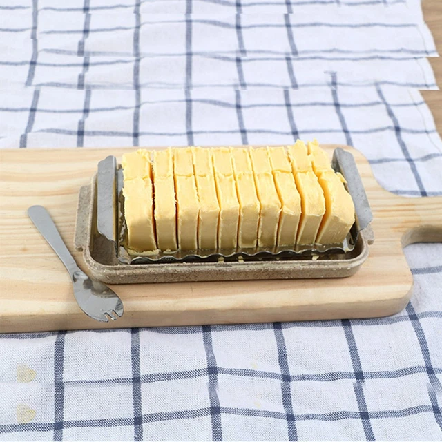CHEESE BOX CONTAINER and Butter Cutter Elegant and Functional Freshness ...