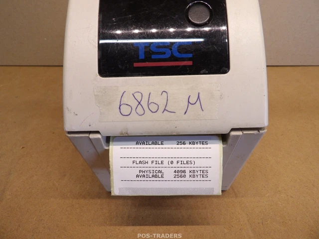 TSC TDP-225 USB 203DPI Thermal 54mm Label Barcode Printer - 6862 METERS ...