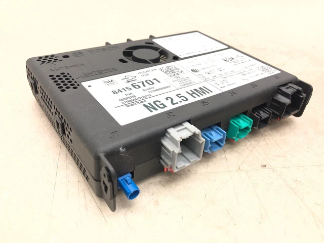 2017 CHEVY SILVERADO 1500 Hmi Human Machine Interface Control Module ...