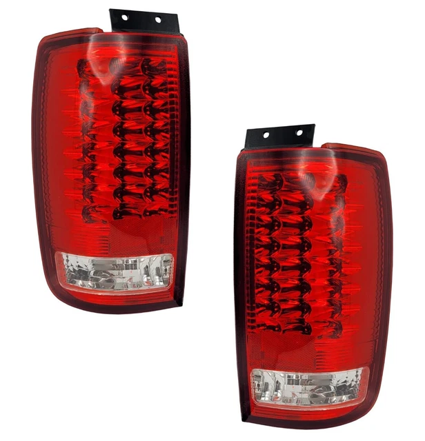 FOR 97-02 FORD Expedition LED Red Tail Light Brake Lamp Set $210.68 ...