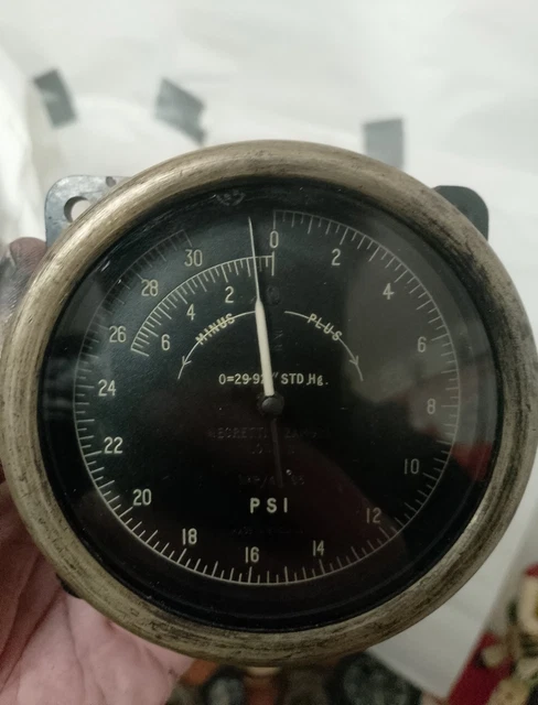 RAF AIR MINISTRY Early MK1 Boost Gauge £771.70 - PicClick UK