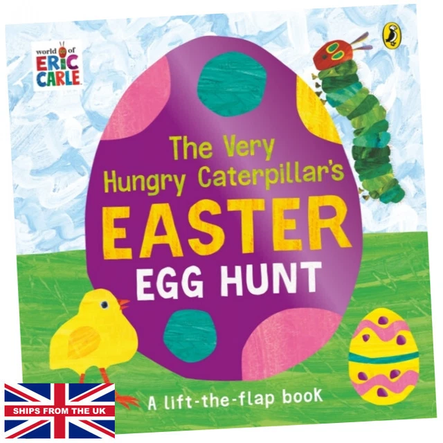 THE VERY HUNGRY Caterpillar's Easter Egg Hunt - Eric Carle (2021, Board ...
