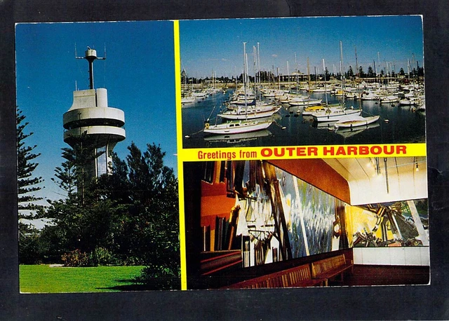 D9432 AUSTRALIA SA Outer Harbour 3 images postcard EUR 5,96 - PicClick FR