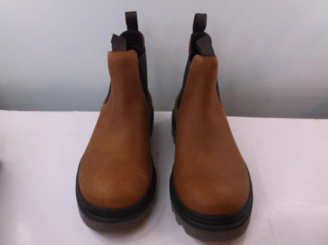 ECCO GRAINER CHELSEA Ankle Boot Water Resistant Amber EU 45 Men 11 - 11 ...