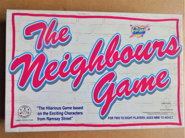 THE NEIGHBOURS BOARD Game, 1988, Rare, Vintage, Collectable, Great ...