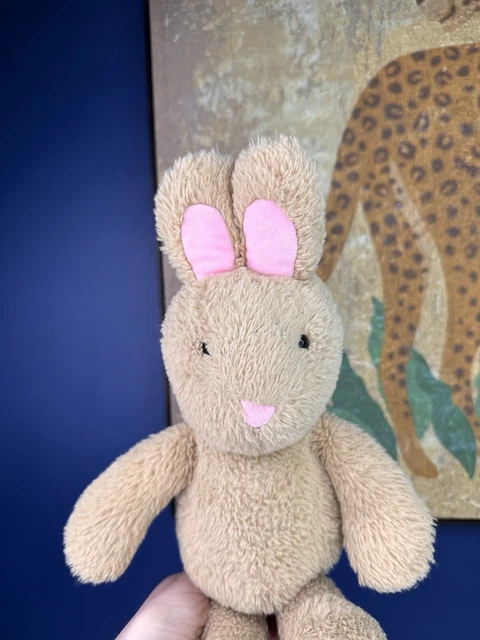 TESCO BOBBIE THE Bunny Rabbit Soft Toy Plush Comforter Easter Brown 16 ...