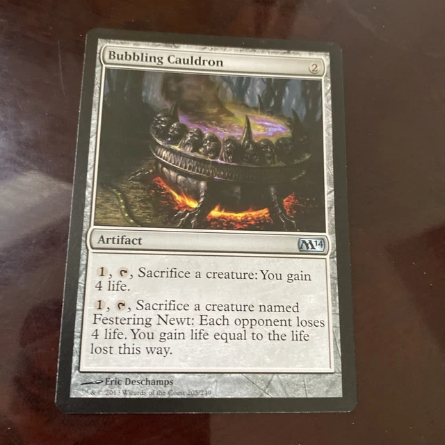 BUBBLING CAULDRON [ICONIC Masters] Magic MTG TCG TRADING CARD $1.64 ...