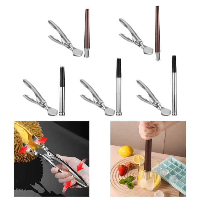 OPEN FRUIT DURIAN peeling tool, manual durian peeling machine, with ...