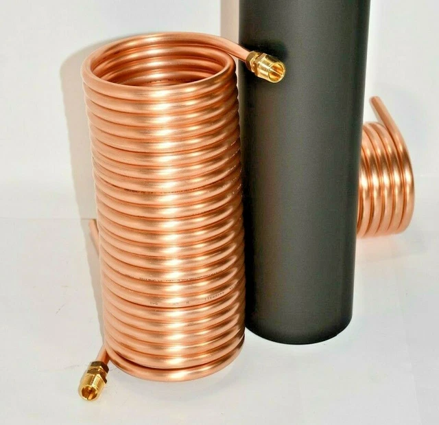 SPIRALE 10M TUBO di Rame 12x1mm Interno-ø ca.134mm Per da Forno 130mm ...