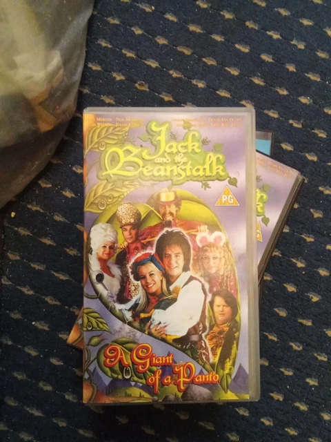 JACK AND THE Beanstalk VHS Tape PAUL MERTON DENISE VAN OUTEN VV RARE ...