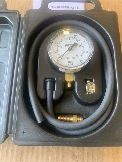 GENERAL TOOLS GPK035 GAS Pressure Test Kit 0-35 in. H20 $68.95 - PicClick
