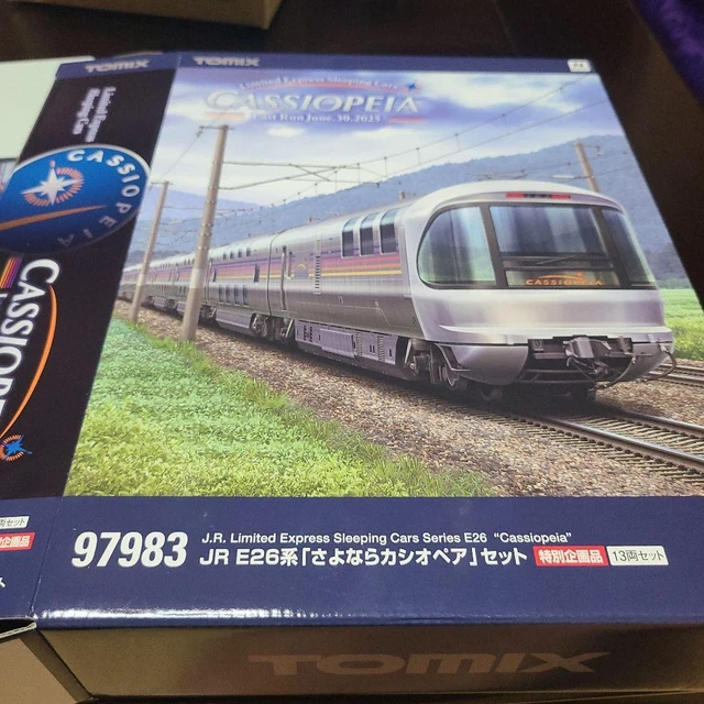 Tomix 97983 E26 Series Cassiopeia Used Japan £24689 Picclick Uk 0495