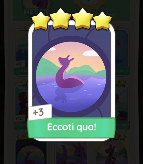 MONOPOLY GO ADESIVI carte - "Eccoti qua!" Gotcha - 4 stelle EUR 1,30 ...