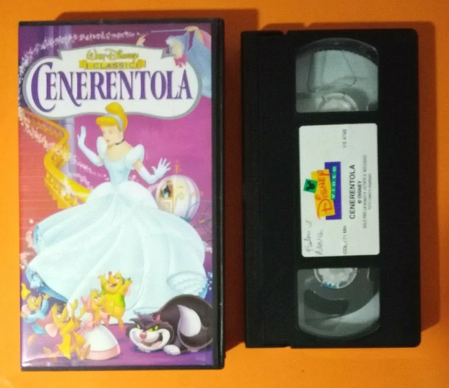 VHS CENERENTOLA FILM Ita Animazione Walt Disney I Classici ...
