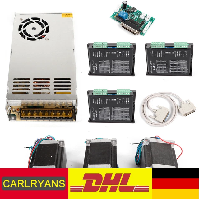 3NM NEMA 23 Schrittmotor Leistungstreiber DM542A 4.2A CNC Router ...