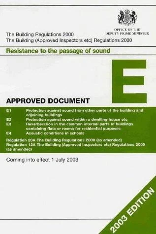 THE BUILDING REGULATIONS 1991 Approved Document E... - The Stationery ...