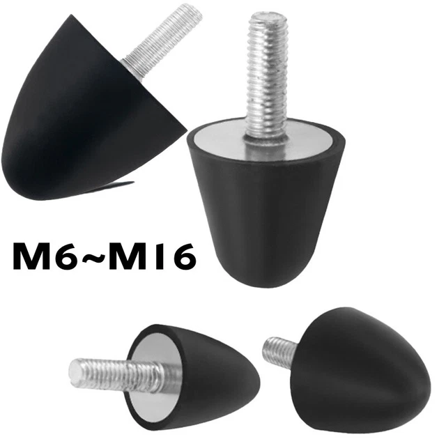 VP RUBBER MOUNT Cars Boat Bobbin M6~M16 Isolator Damper Anti Vibration ...