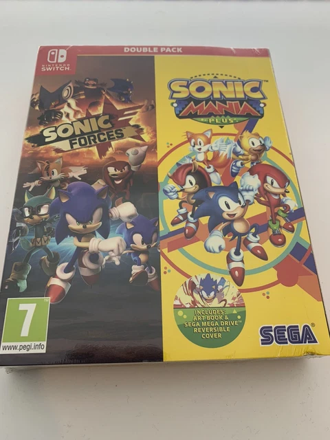 SONIC MANIA & SONIC FORCES DOUBLE PACK Nintendo SwitchSEALED Very Rare Variant £90.00 - PicClick UK