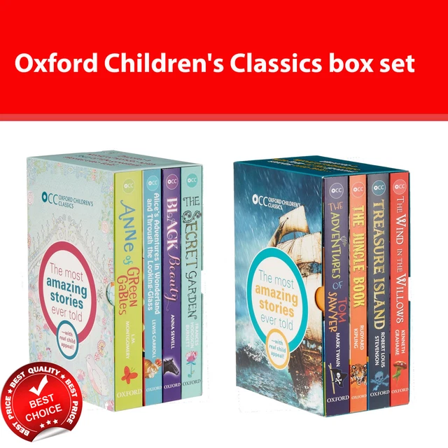 OXFORD CHILDRENS CLASSICS World of Adventure & Wonder Books | Variation ...