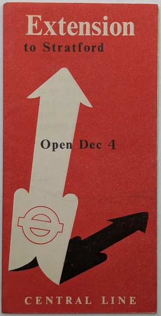 LONDON TRANSPORT; UNDERGROUND, Central Line Extension To Stratford ...