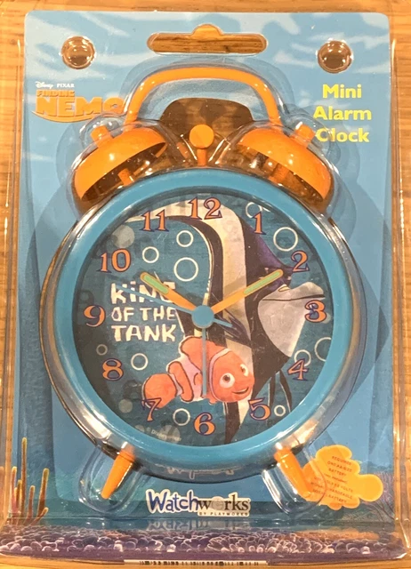FINDING NEMO MINI Alarm Clock King Of The Tank Watchworks Nemo And Gill ...