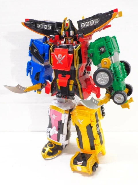 POWER RANGERS SUPER Megaforce Gokaiger DX Gokaioh Legendary Megazord ...