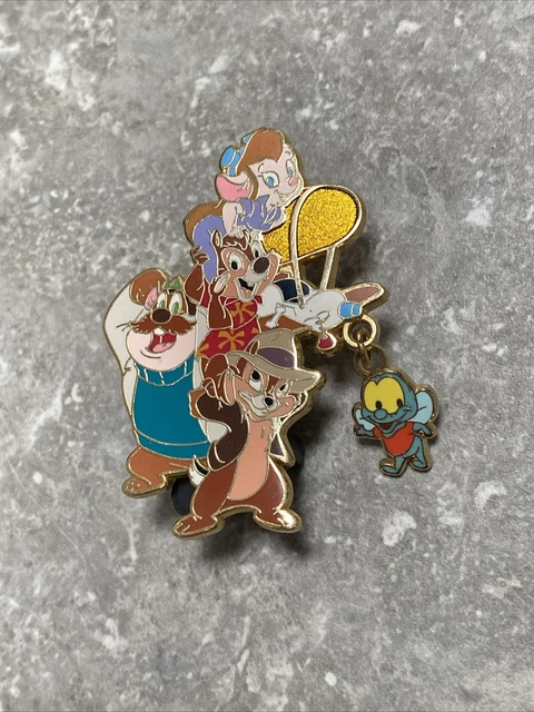 DISNEY STORE UK Rescue Rangers Pin Chip N Dale Monterey Jack Gadget ...
