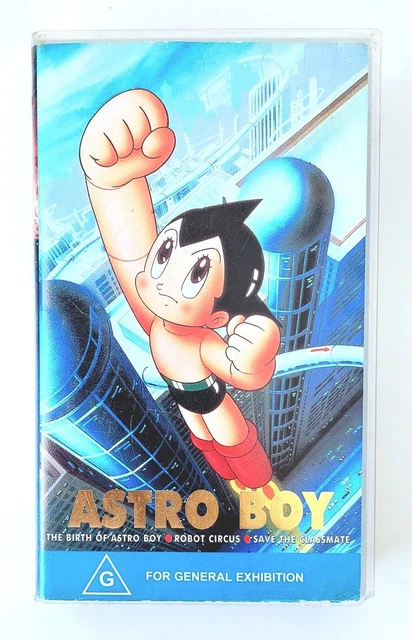 ASTRO BOY VHS PAL The Birth Of Astro Boy-Robot Circus-Save The ...