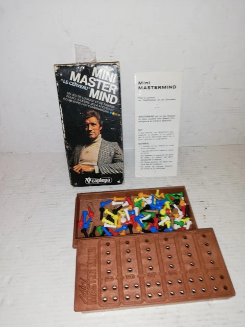 PETIT JEU DE Poche Mini Mastermind (Le Cerveau ) Capiepa Boite Et Notice EUR 15,00 - PicClick FR