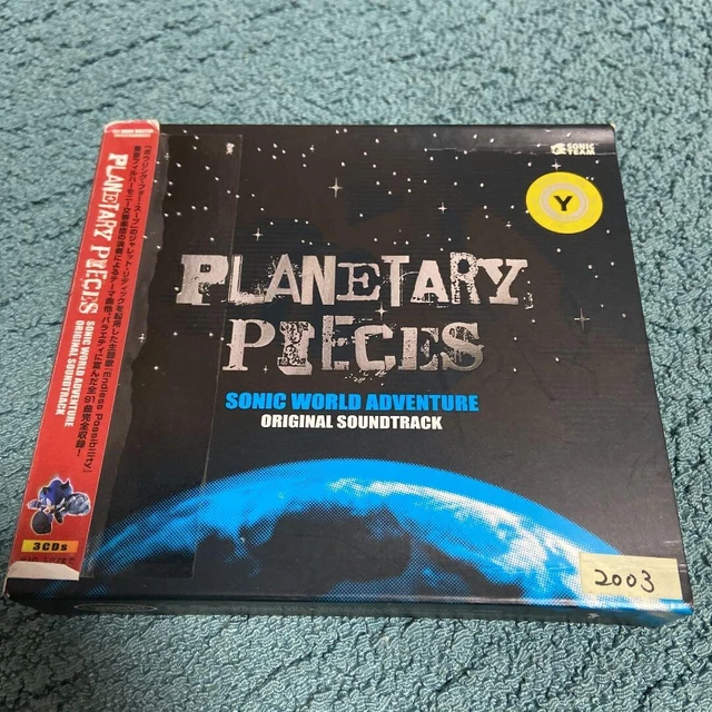 SONIC WORLD ADVENTURE ORIGINAL SOUNDTRACK CD PLANETARY PIECES SEGA used ...