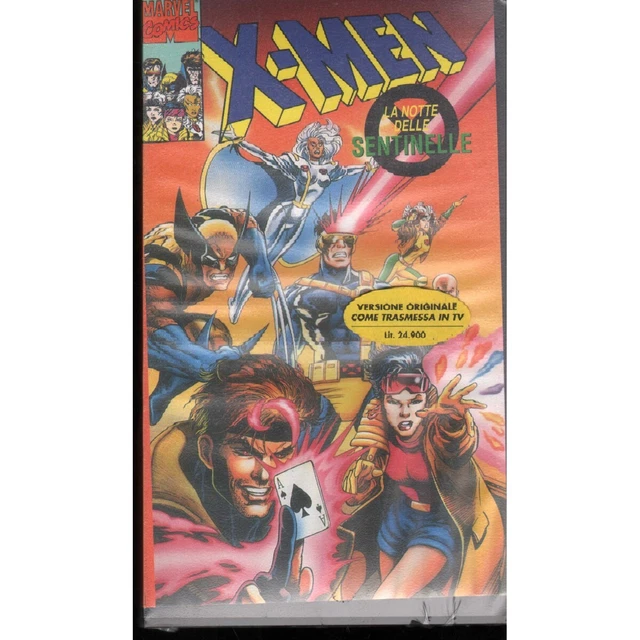 X-MEN,LA NOTTE DELLE Sentinelles Vol. 1 VHS Larry Houston Univideo ...