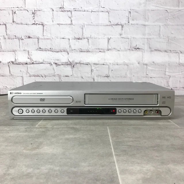 PYE PDV560VR DVD DVD Player / VHS Recorder Combi - 6-Head VCR - Working ...