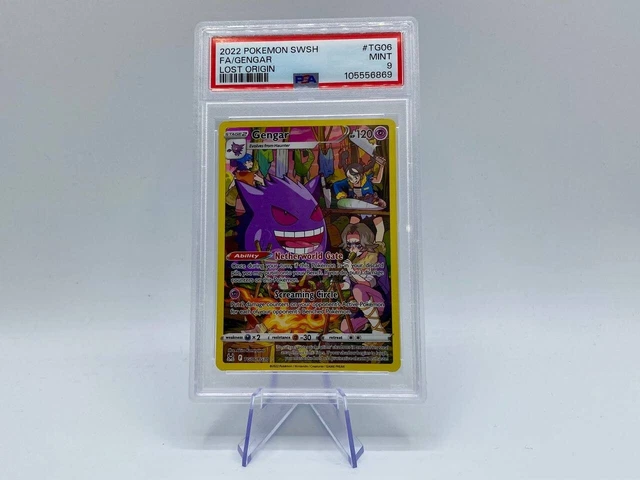 CARTE POKEMON GENGAR TG06/TG30 ANGLAIS Mint Set Origine Perdue eng PSA ...