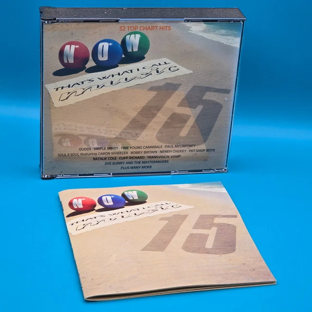 NOW THAT'S WHAT I Call Music 15 Rare 1989 Double Cd album £9.99 ...