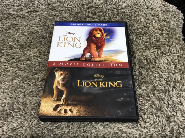 THE LION KING (1994) / the Lion King (2019) : 2-Movie Collection (DVD ...