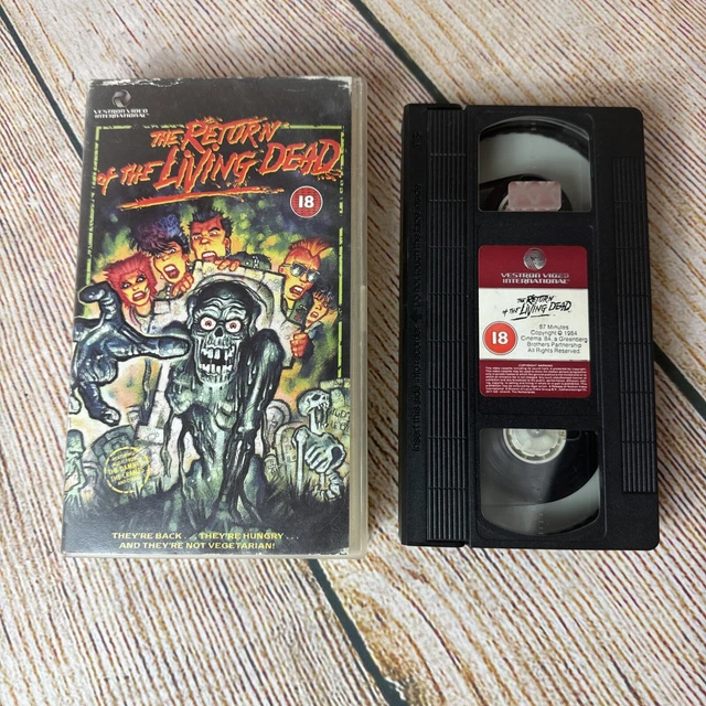 THE RETURN OF The Living Dead VHS Tape £37.99 - PicClick UK
