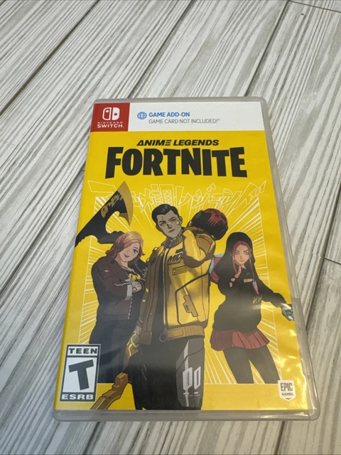 FORTNITE: ANIME LEGENDS for Nintendo Switch game Box With Code Only ...