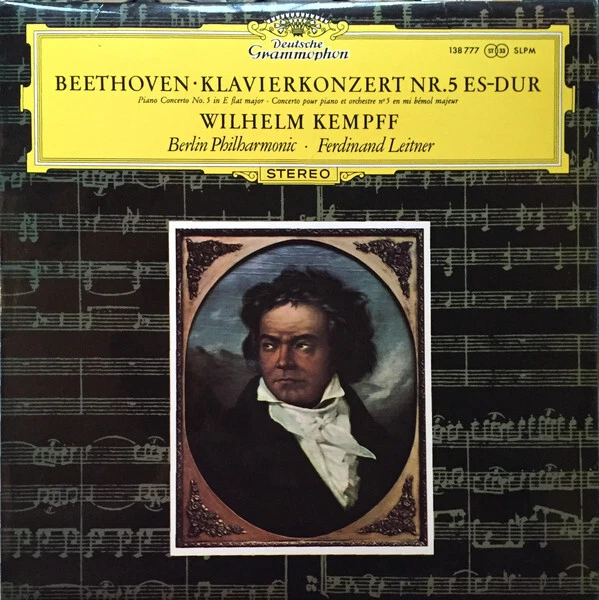 LUDWIG VAN BEETHOVEN, Wilhelm Kempff, Berliner Philharmoniker ...