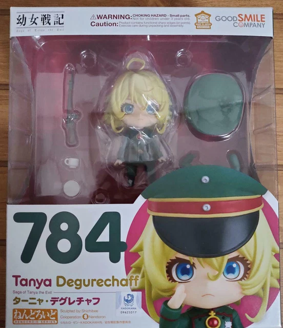 FIGURINE NENDOROID TANYA Degurechaff Saga of Tanya the Evil Good Smile ...